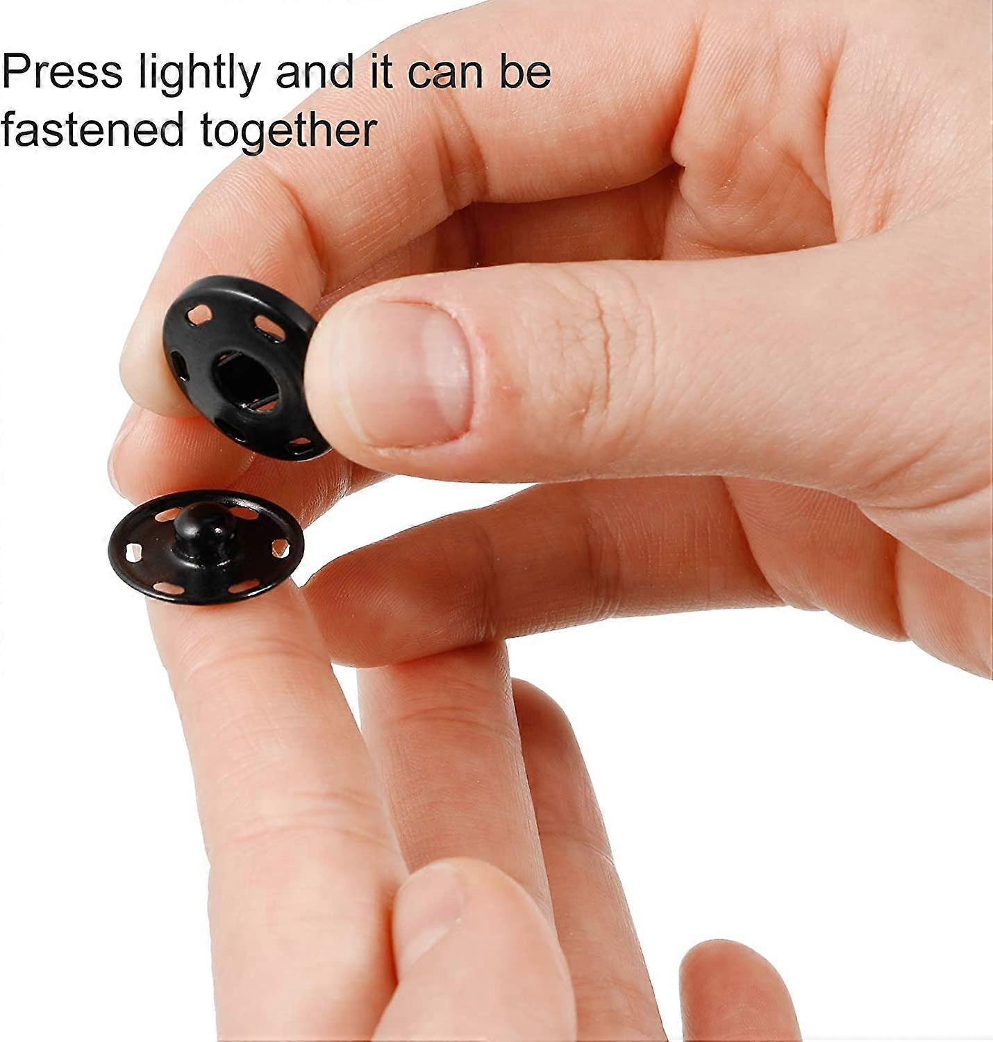 Press Studs Snaps Fasteners Buttons (21mm 40 sets), rust resistant ...
