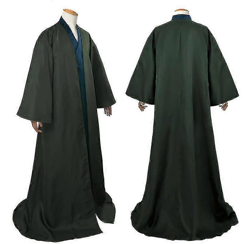 Voldemort Robe Cosplay Costume Set Adult Halloween Costume Hoodie Cape ...
