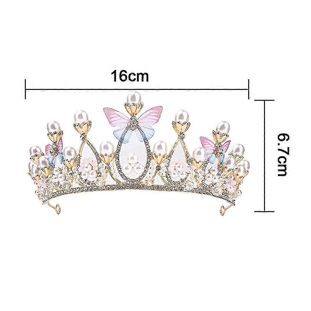 Girls' Princess Tiaras - Handmade Crystal Tiara - Birthday Crown ...