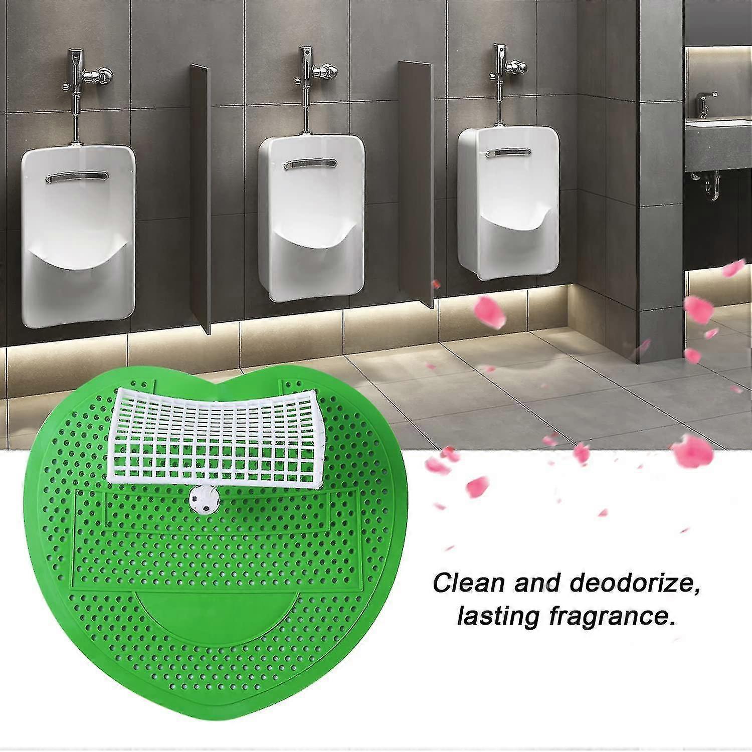 2pcs Urinal Screens, Football Goal Urinal Strainers, 18.5 X 18.5 Cm ...
