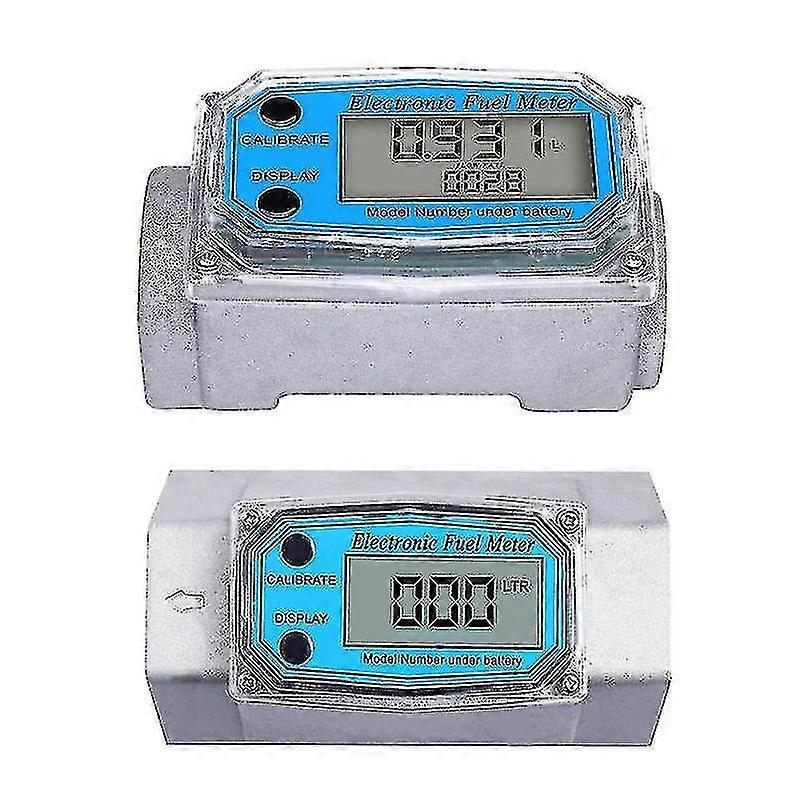 High Accuracy Digital Fuel Flow Meter Car Gasoline Diesel Kerosene ...