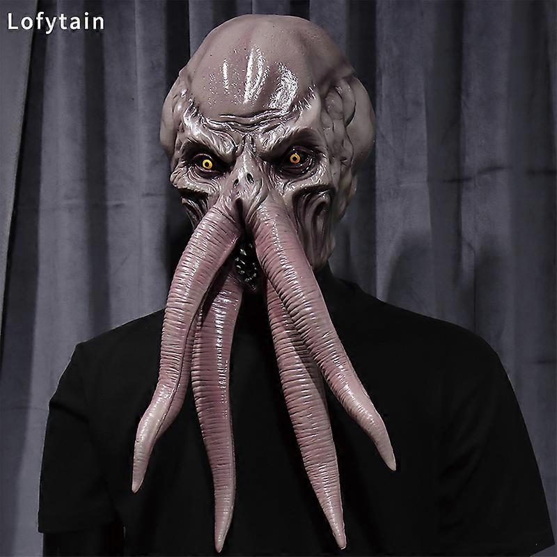Baldur's Gate 3 Lllithid Mind Flayer Squiddy Mask Cosplay Animal ...