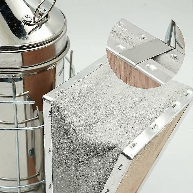 Bee Smoker With Bellows For Beekeeping Stainless Steel And Leather ...