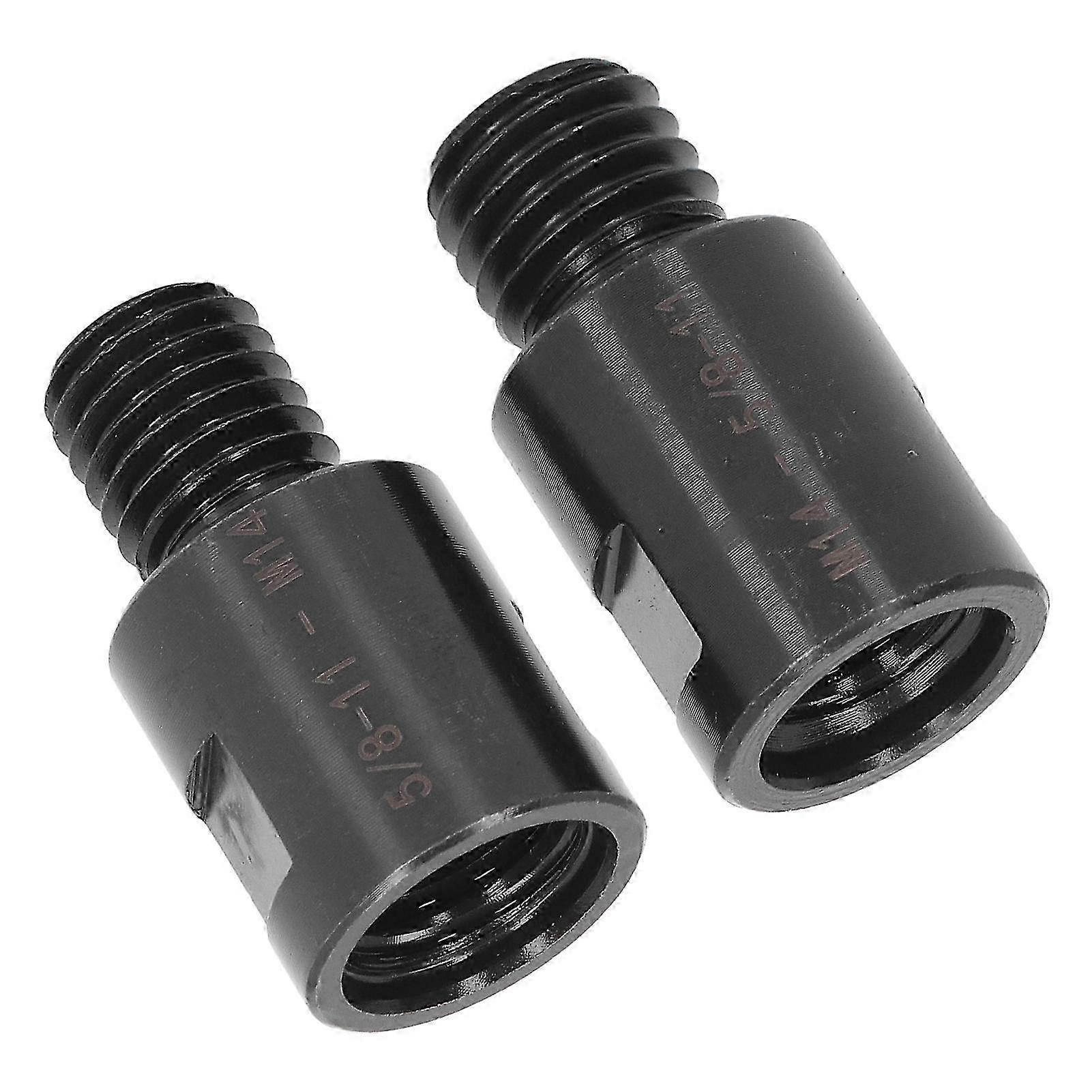 2Pcs Thread Adapter Thread Conversion Adapter 5/8in to M14 M14 to 5/8in ...