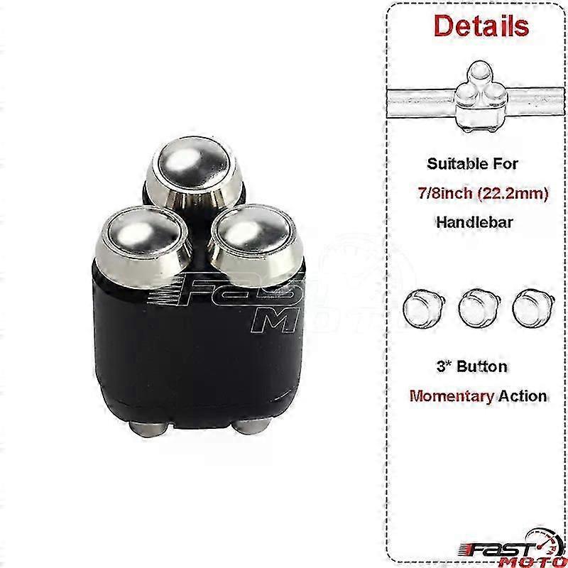 234 Buttons Motorcycle Switch 25mm 22mm Handle Bar Controller Switches ...