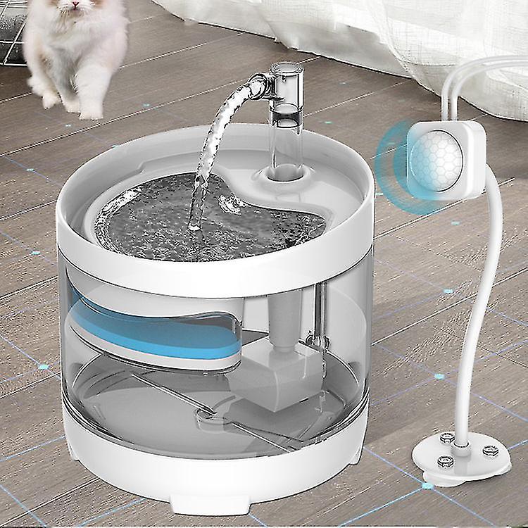 1.6 Litre Automatic Cat Water Dispenser Filter Cat Water Dispenser Dog ...