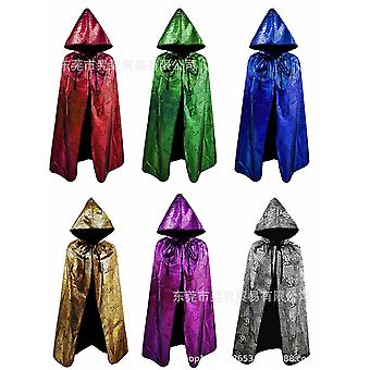 Cosplay Costume Halloween Death Poncho Wizard Witch Prince Princess ...