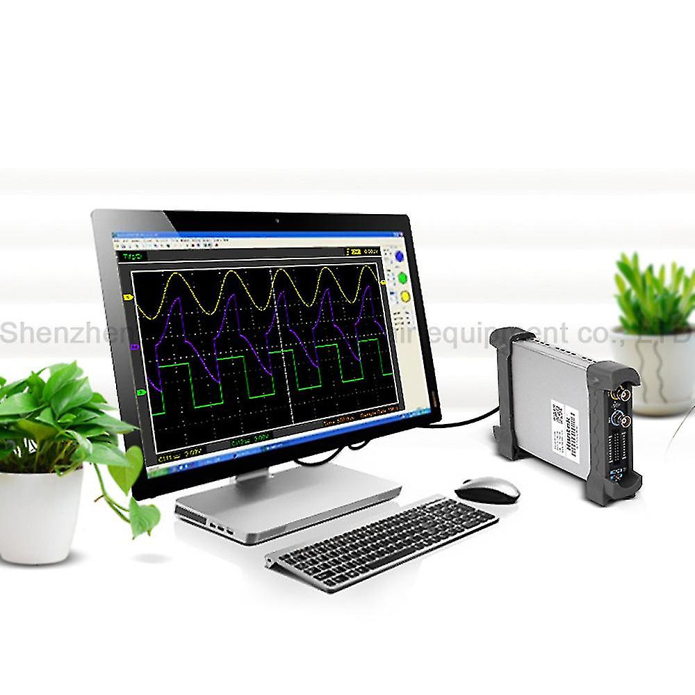 Hantek 6022be Handheld Portable Laptop Pc Usb Digital Measurements Storage Virtual Oscilloscope ...