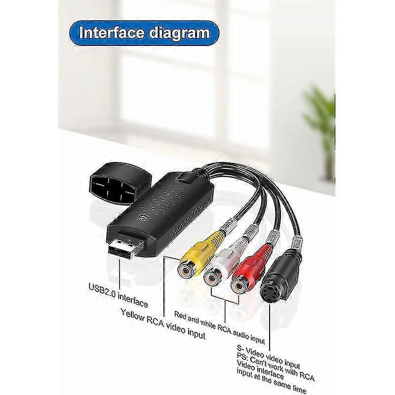 Vhs To Digital Converter,hi8 Vhs To Dvd Video Capture Card,digital ...