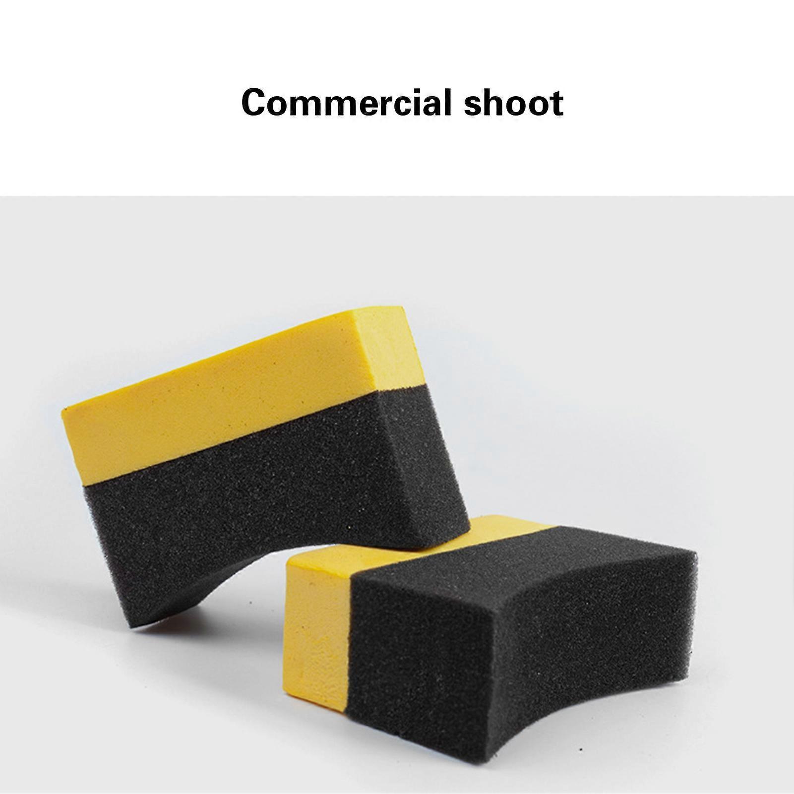 Car Cleaning Sponge Curved Arc Design PE Sponge for Vehicle Automobile ...