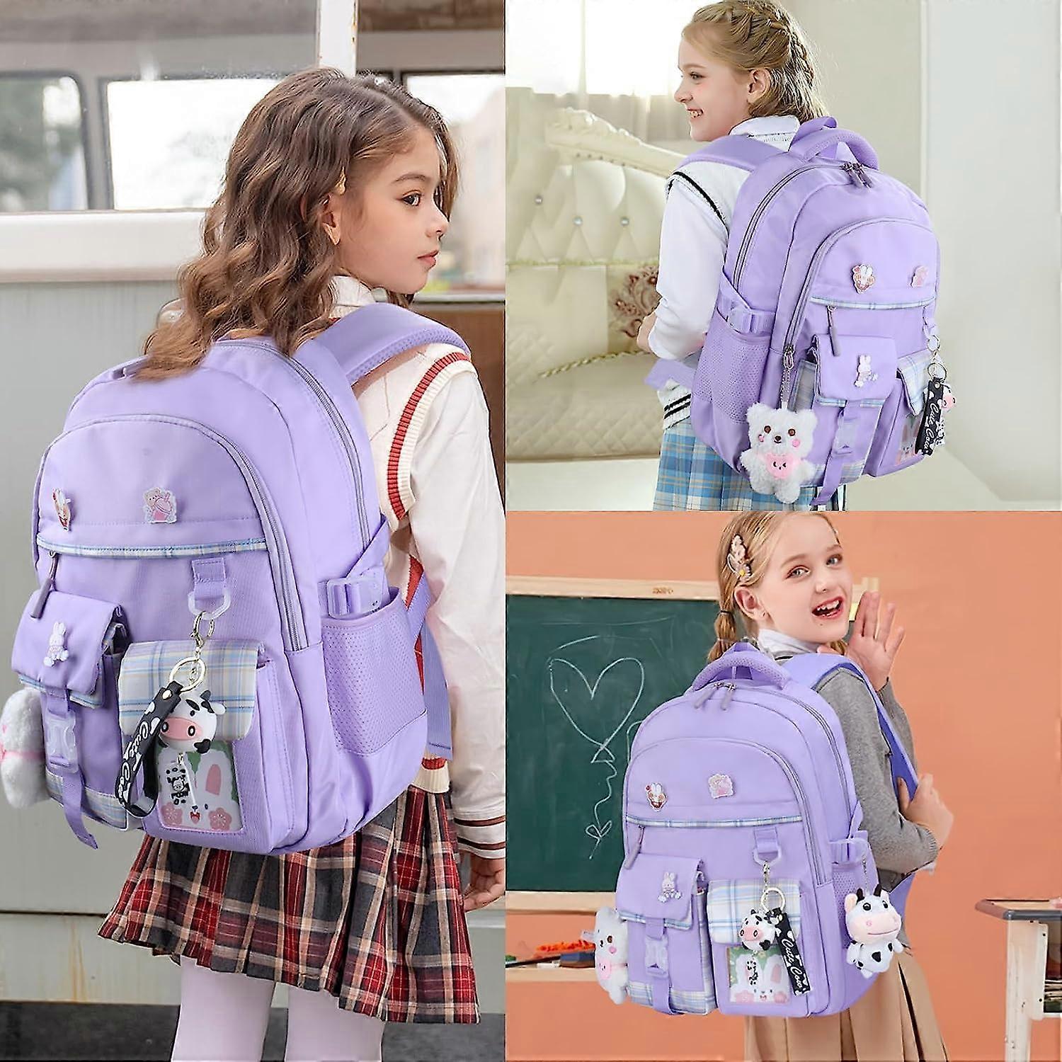 Cute Backpacks for Girls, Kawaii Backpack Aesthetic Backpack for Teen ...