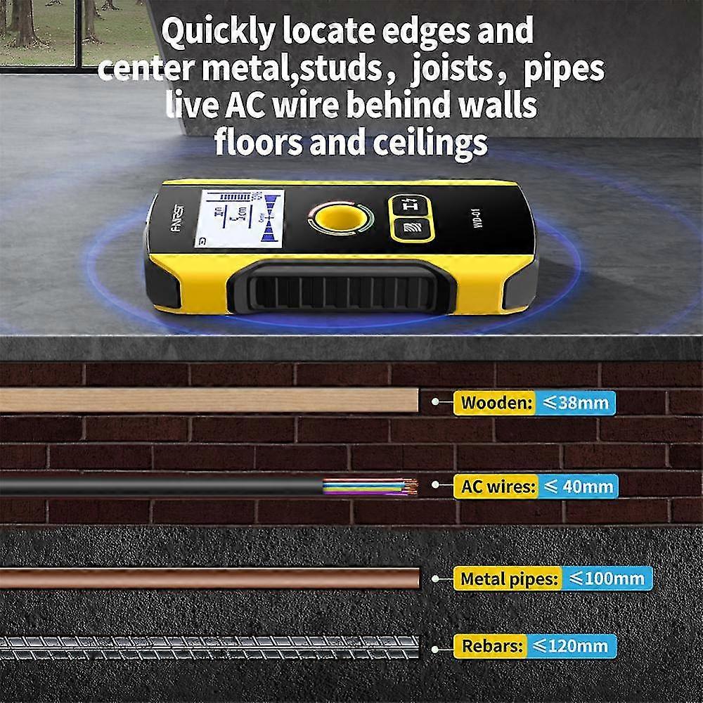 Wd-01 Metal Detector Wall Scanner With Newly Designed Positioning Hole ...
