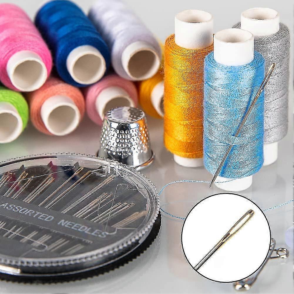 Sewing Kit For Adults And Kids 24 Color Threads Beginners Sewing ...