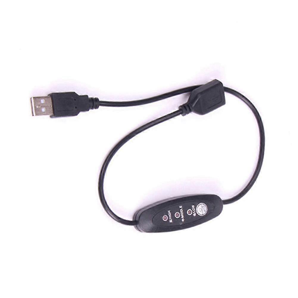 Usb 5v-12v Temperature Controller Heater Thermostat 3-speed Adjustable ...