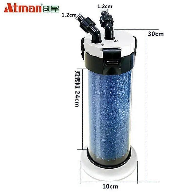 Atman QZ30 Pre Filter for Aquarium fish tank external prefilter barrel ...
