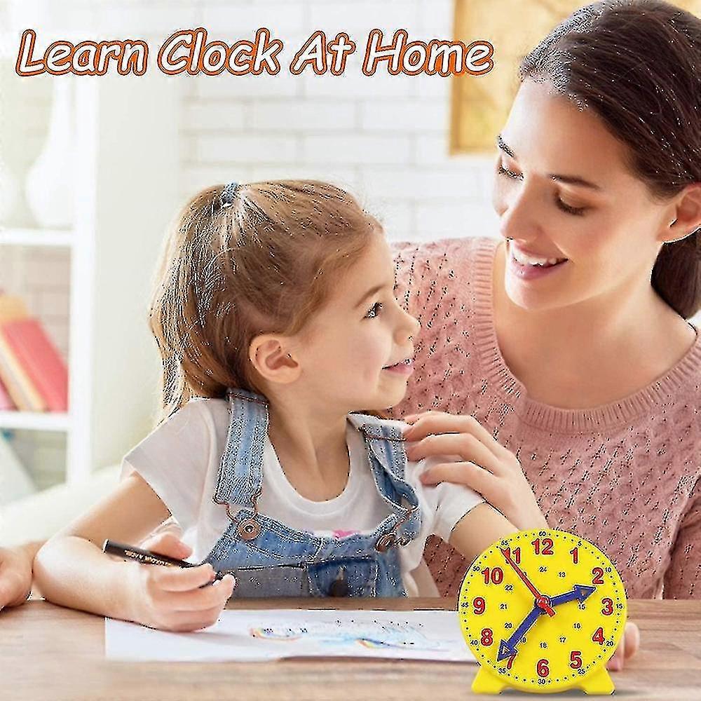 Wealth Learning Clock For Kids, Student Learning Clocks Teaching Time ...