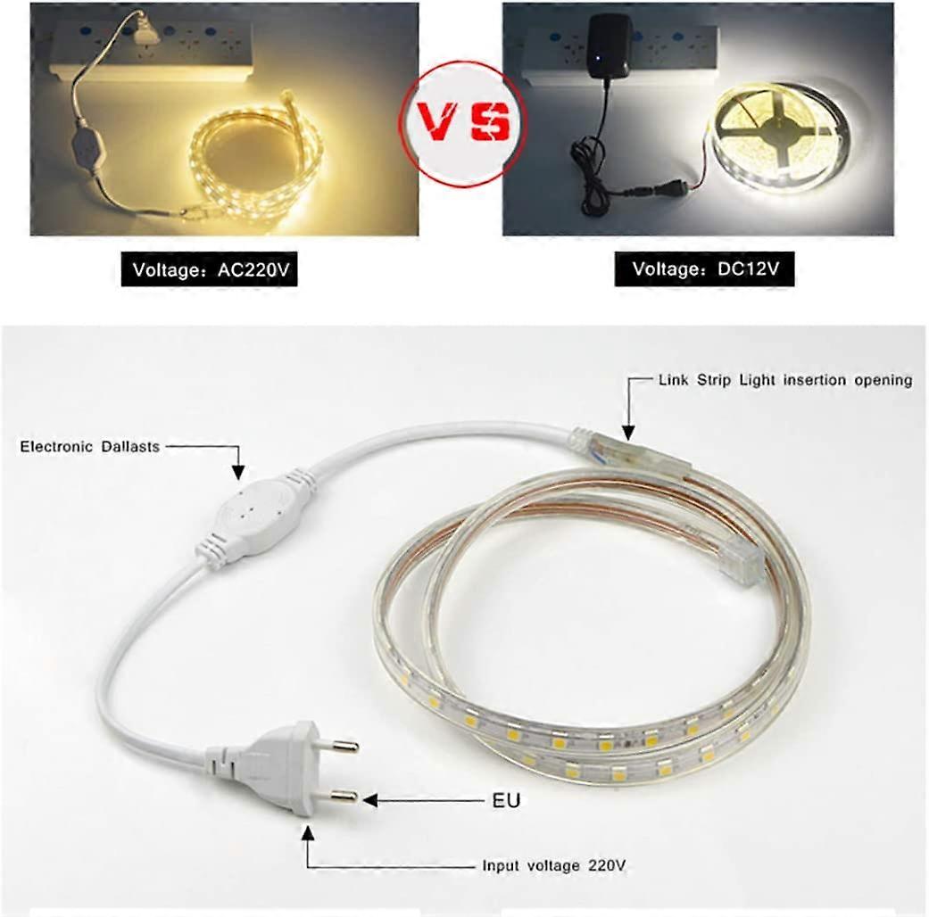 LED Strip, Waterproof LED Strip, Luminous Led Strip 220v, 5050 IP65 ...