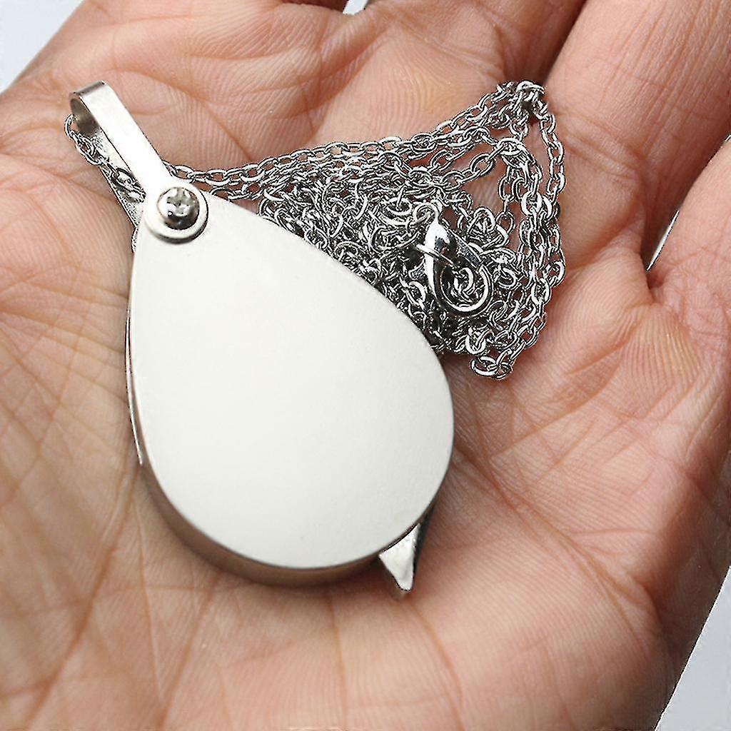 Utility Monocle Lens Necklace With 10x Magnifier Coin Magnifying Glass ...