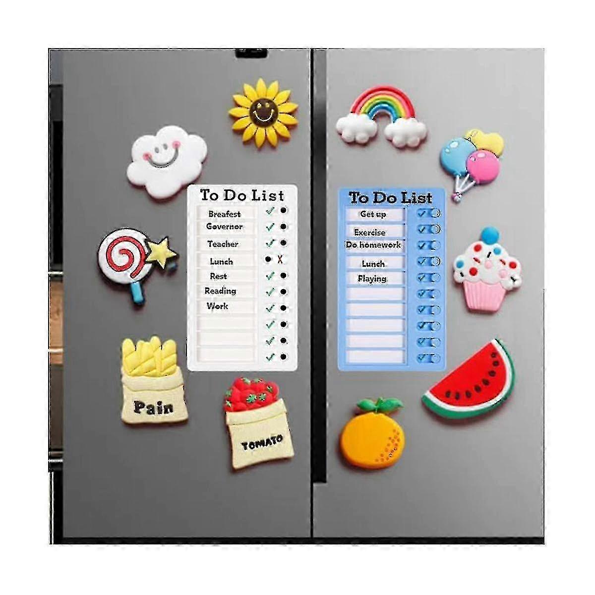 4pcs To Do List Board Dry Erase Memo List Board Chore Chart Rv List ...