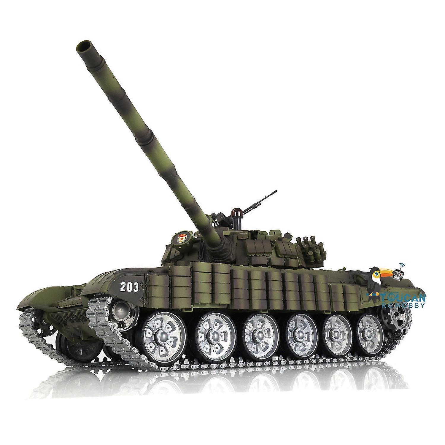 Henglong T72 RC stridsvagn 1/16 RTR 7.0 moderkort 3939 rustning ...