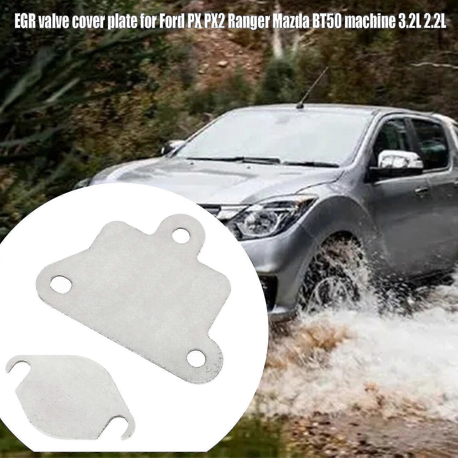 2pcs Egr Valves Cover Plate Set High Hardness Car Supplies For Ford-px ...