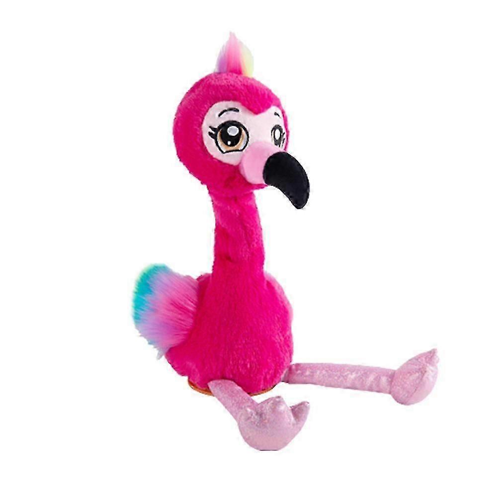 Dancing Flamingo Plush Toys Can Sing, Talk, Shake Head, Twist Neck ...