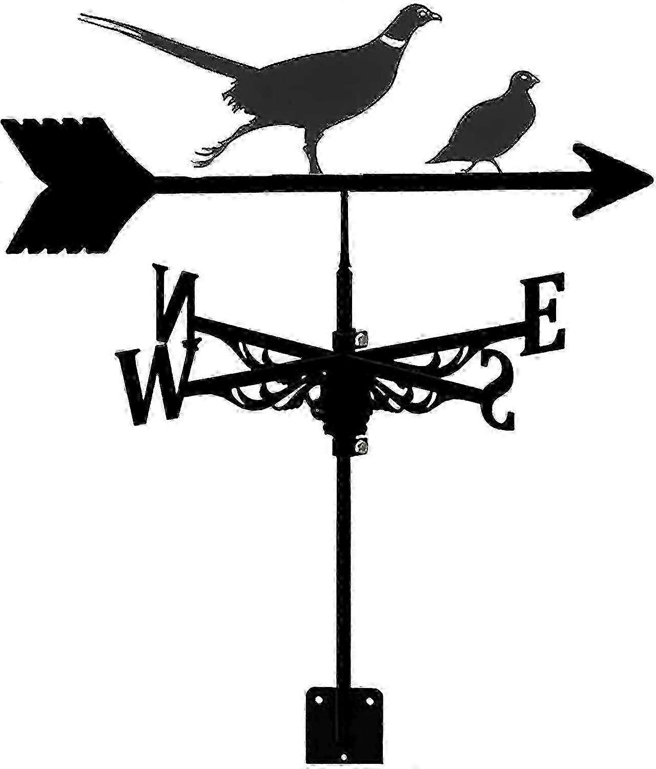 Garden weather vane stainless steel weather vane creative pheasant ...