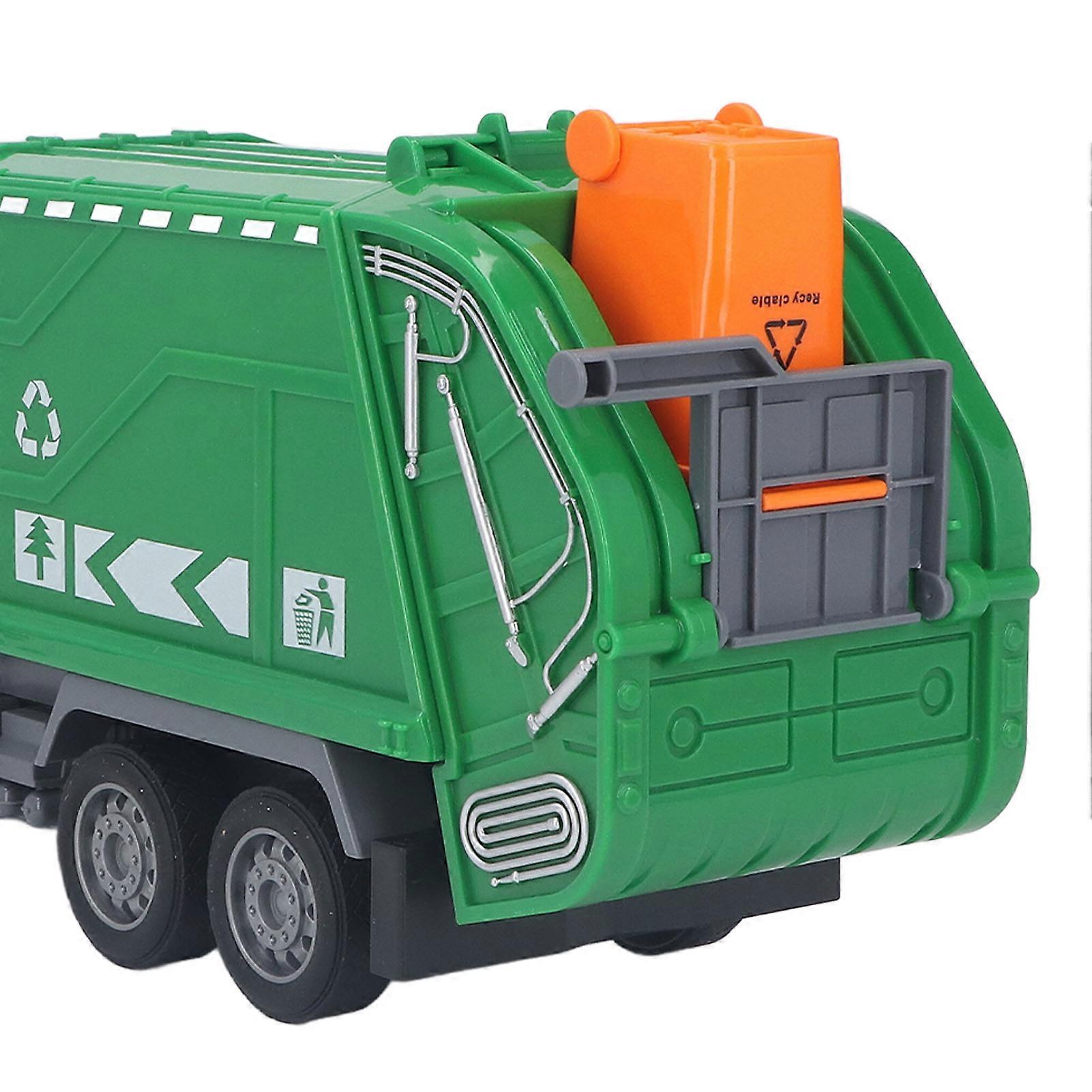 Sanitation Truck Car Model 2.4G Remote Control RC Trash Garbage Toy ...