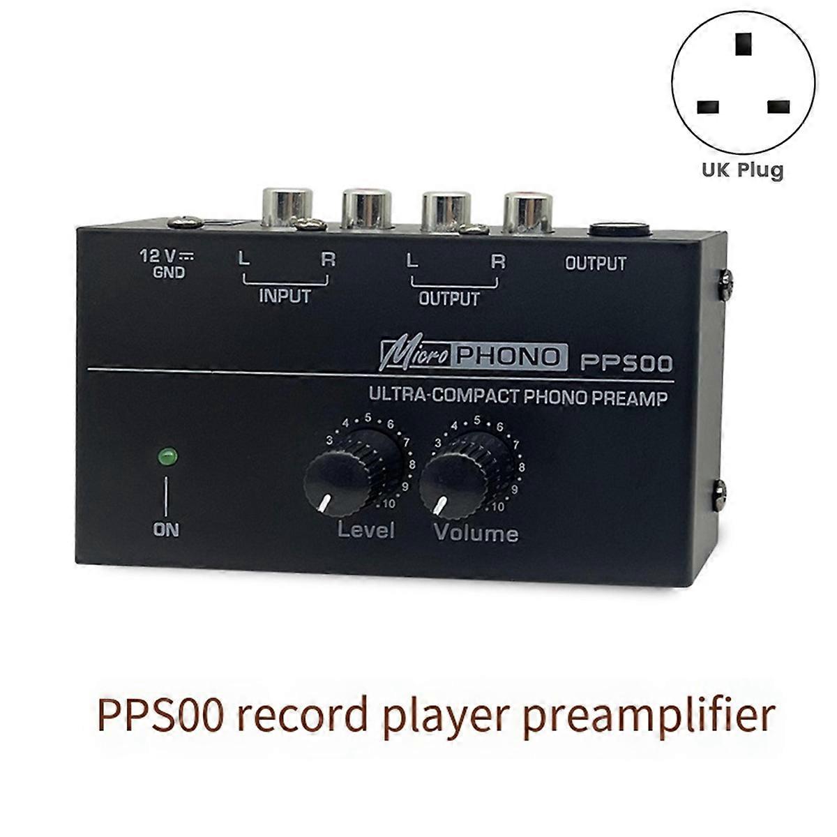 PP500 Record Player Preamplifier Vinyl Turntable Amplifier Preamplifier ...