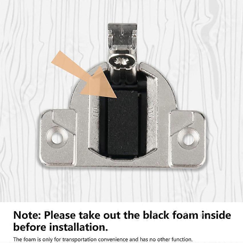 110 Degree Spiral Compact 33 Hinges Cabinet Door Hinges Set of 4 ...