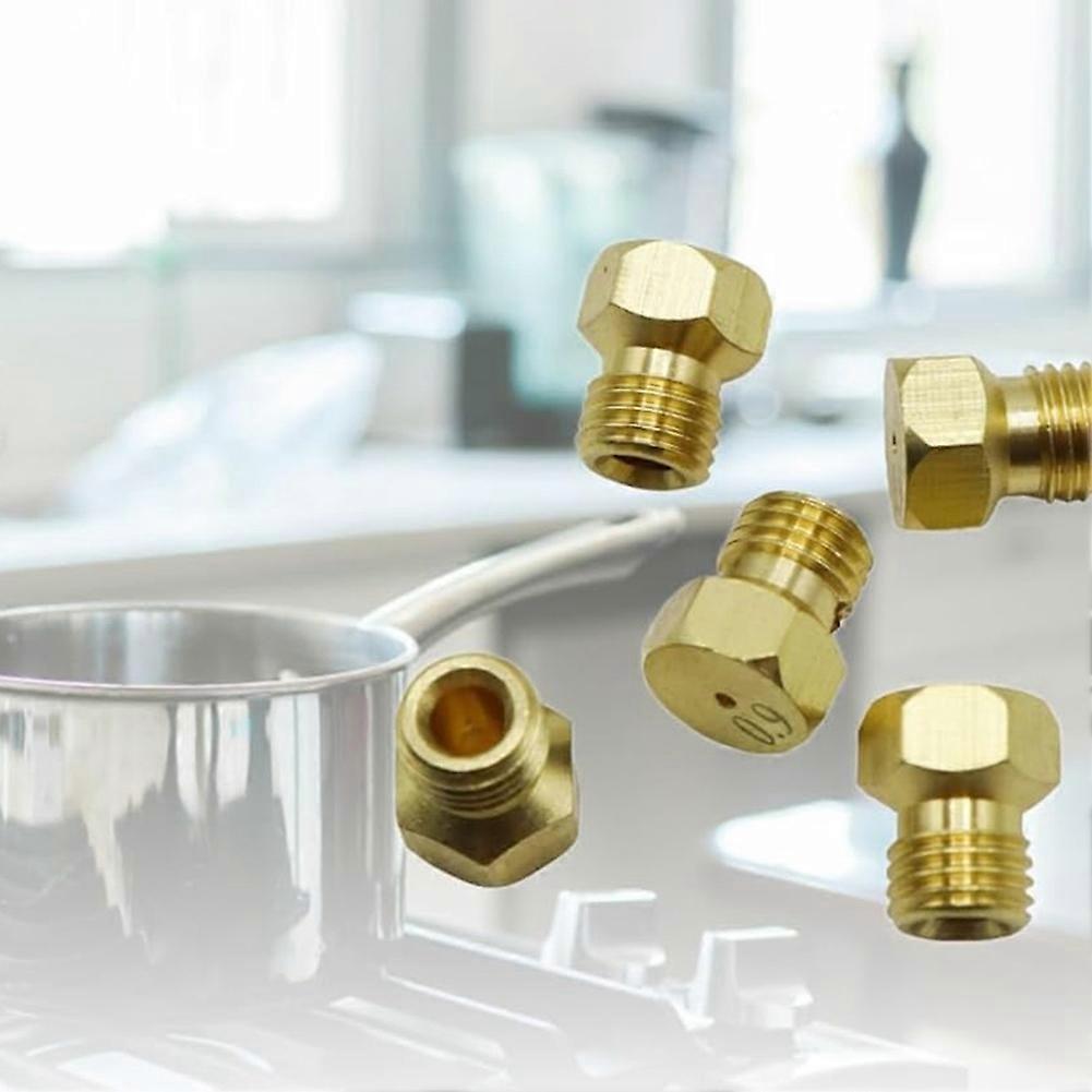 Propane LPG Brass Jet Burner Nozzle Conversion Kit (36Pcs) - M6x0.75 mm ...