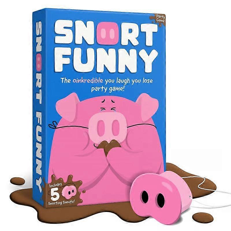 Snort Funny: The Oinkcredible You Laugh You Lose Party Game | 150 ...