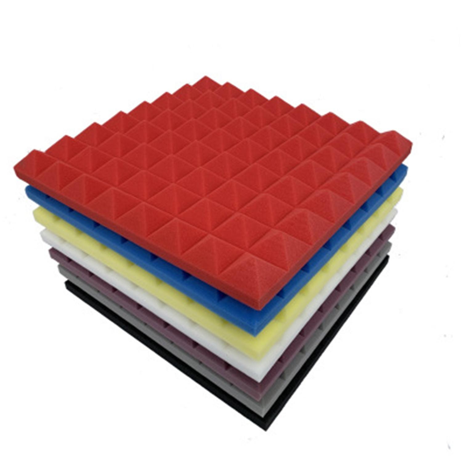 6Pcs Sound-proof Mat Eco-friendly Heat Insulation Sponge Sound ...