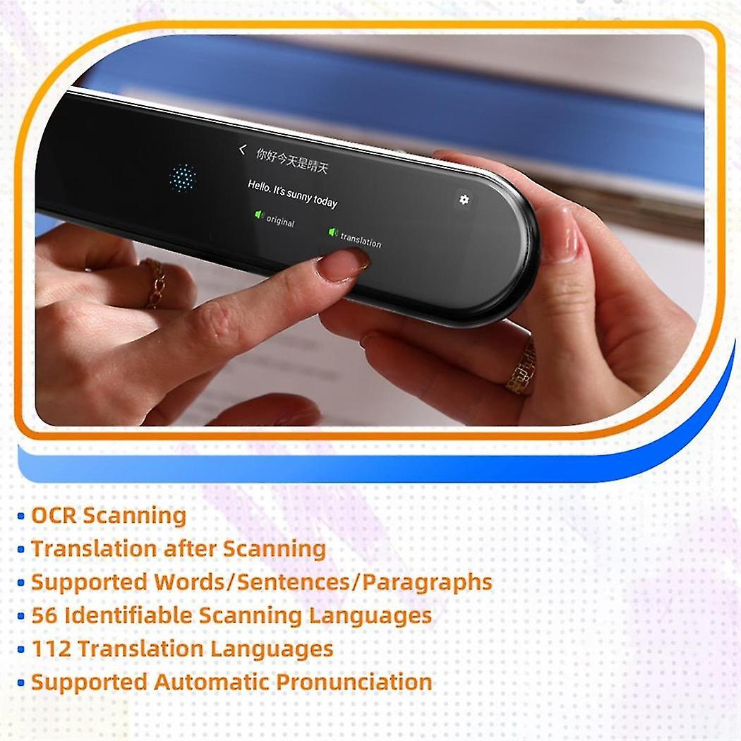 Language Translator Device Real Time,reader Scanner Pen Dictionary ...