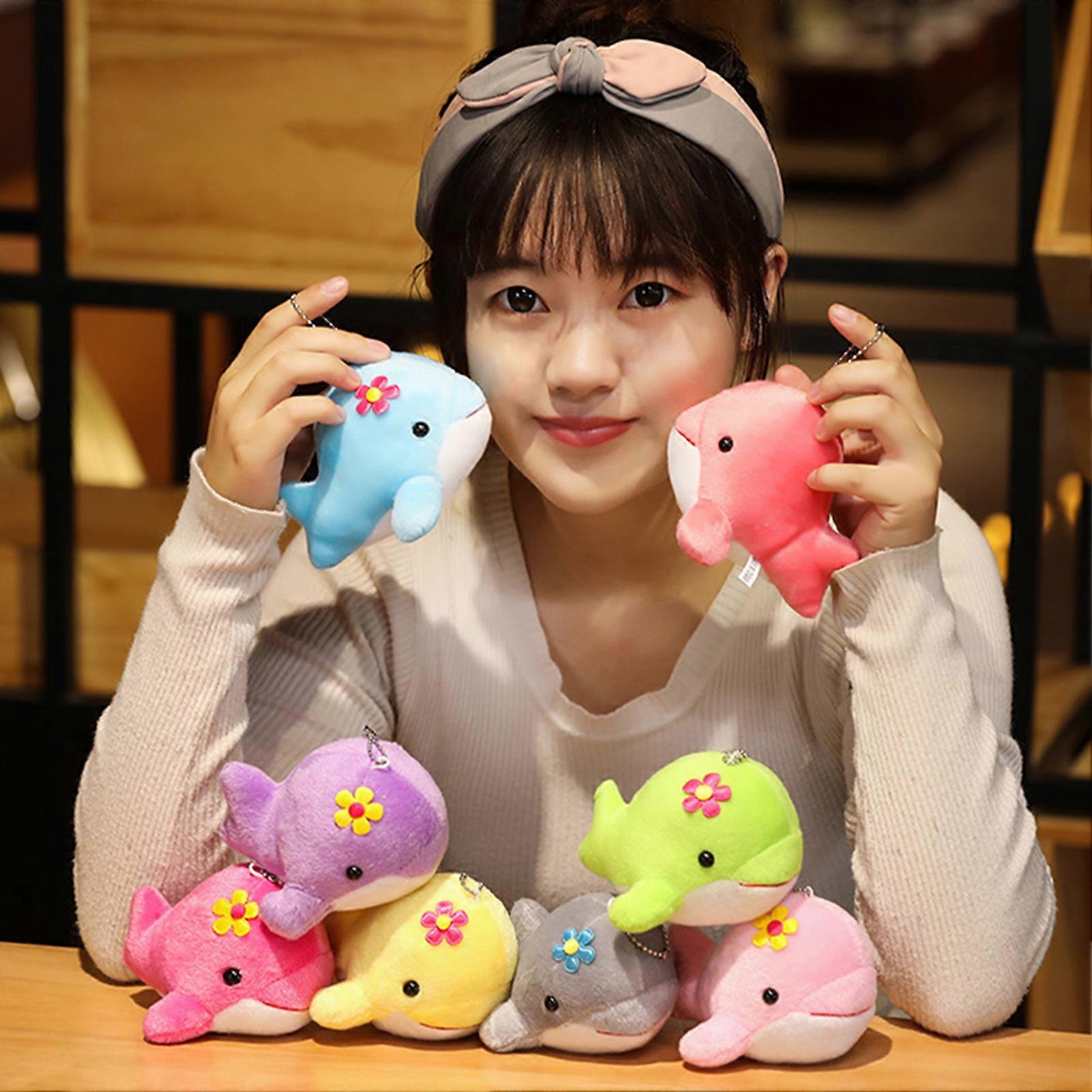 10cm Whale Plush Pendant PP Cotton Filling Cute Cartoon Animal Doll ...