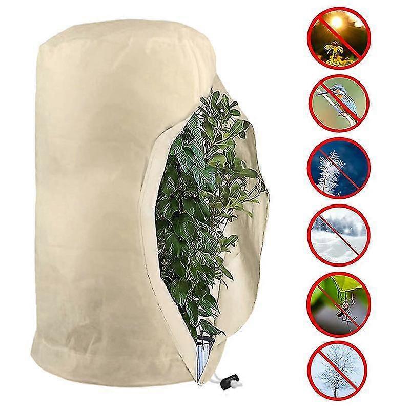 Frost Protection Bags For Plants, Reusable Plant Protection Cover With ...