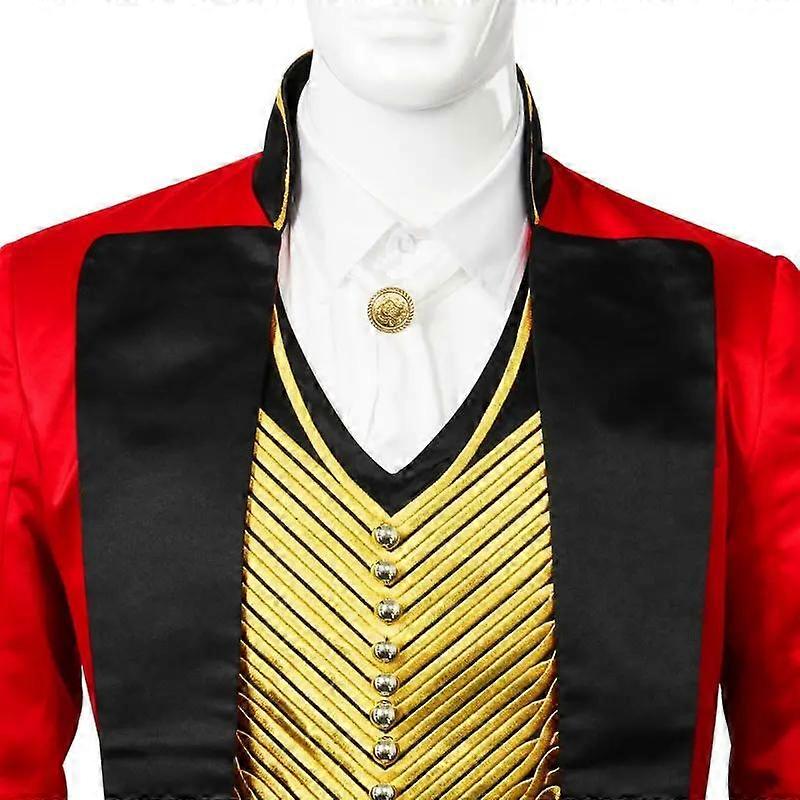 Fsw The Greatest Showman P.t. Barnum Cosplay Costume Circus Ringmaster ...