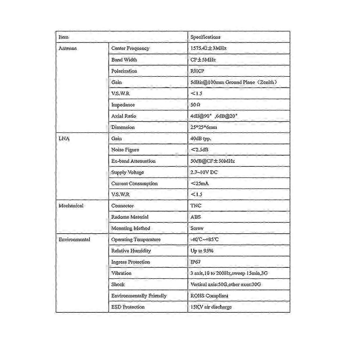 Small Size New High Precision Navigation Timing Gnss Antenna,for Zed ...