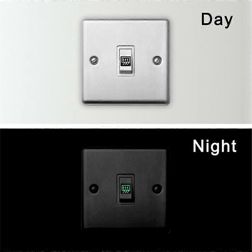 Luminous Car Stickers Instrument Panel Button Sticker PVC Truck ...