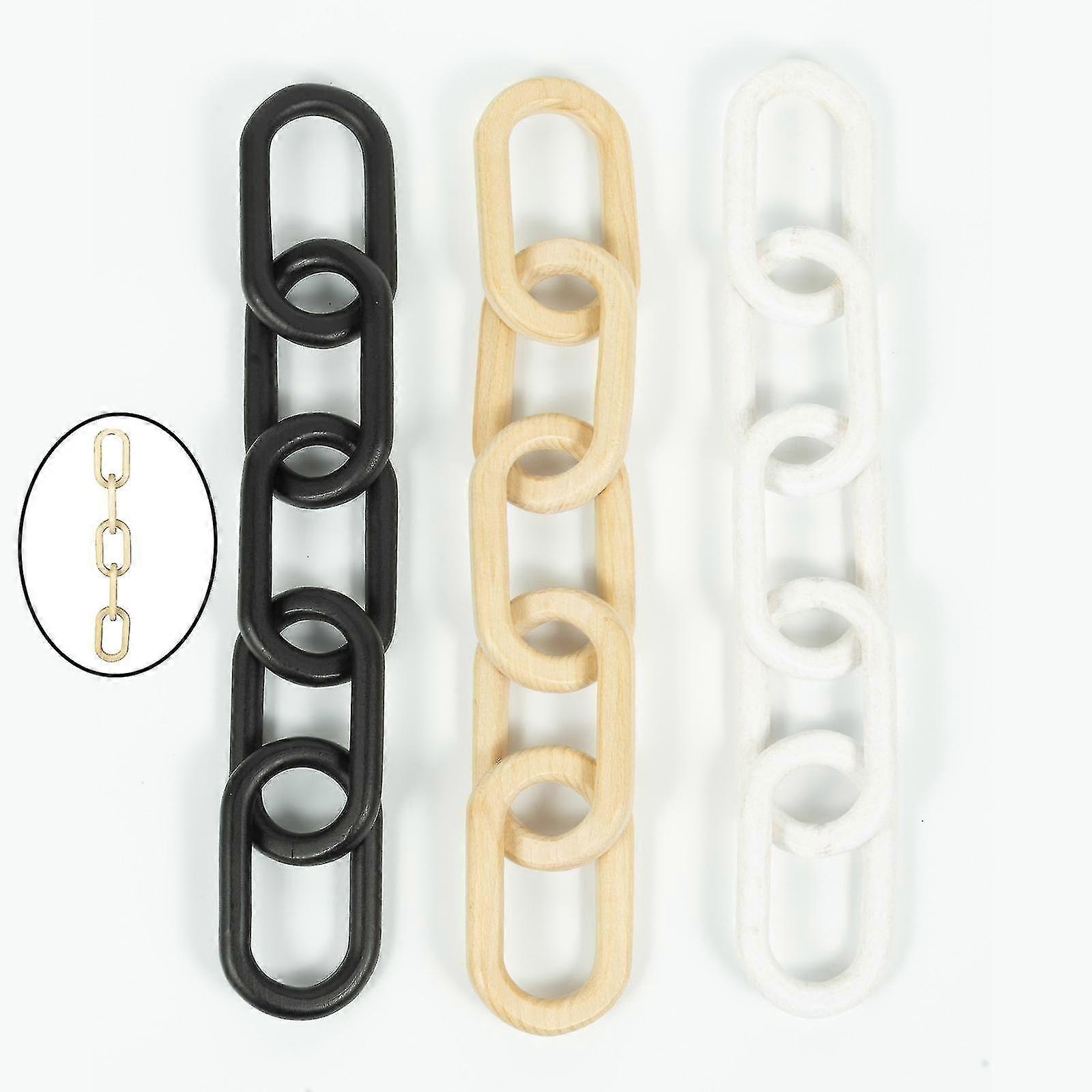 Chain Link Table Tray Hanging Boho Hand Carved For Home Decor Burlywood ...