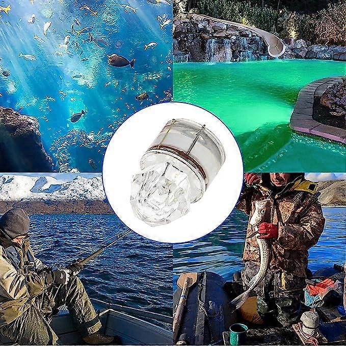 3pcs LED Deep Drop Lights Diamond Fishing Lights Water Activate LED ...