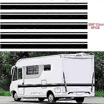 Car Two side RV Stripes Graphics Decals Car Stickers Vinyl Graphics for ...