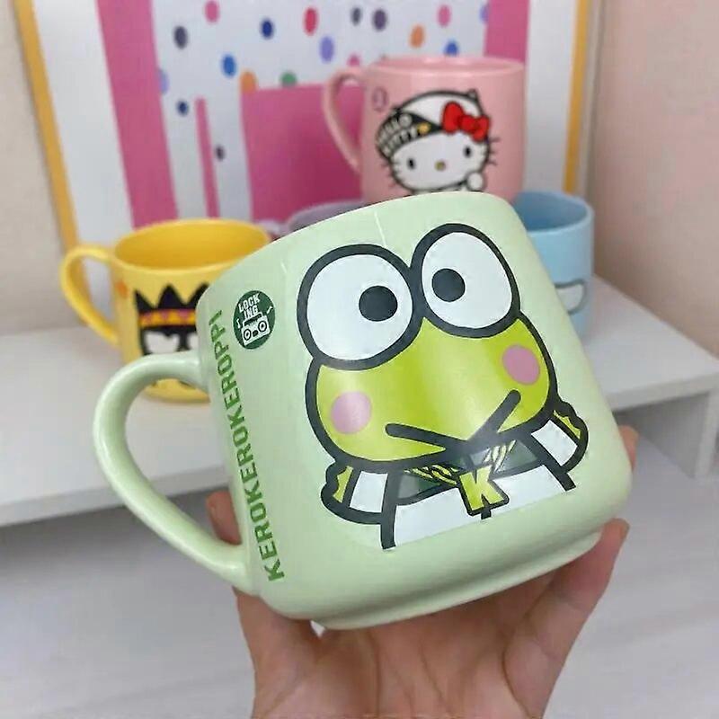 Sanrio Kawaii Hello Kitty Min Melodi Cinnamoroll Vattenkopp Keramisk ...