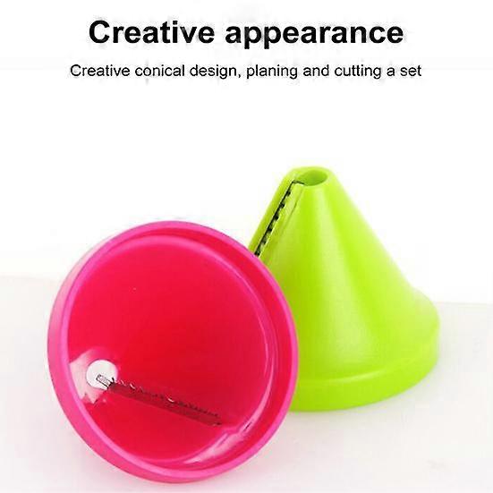 Vegetable Grater Cone Shape Stainless Steel Blade Effortless Shredding ...