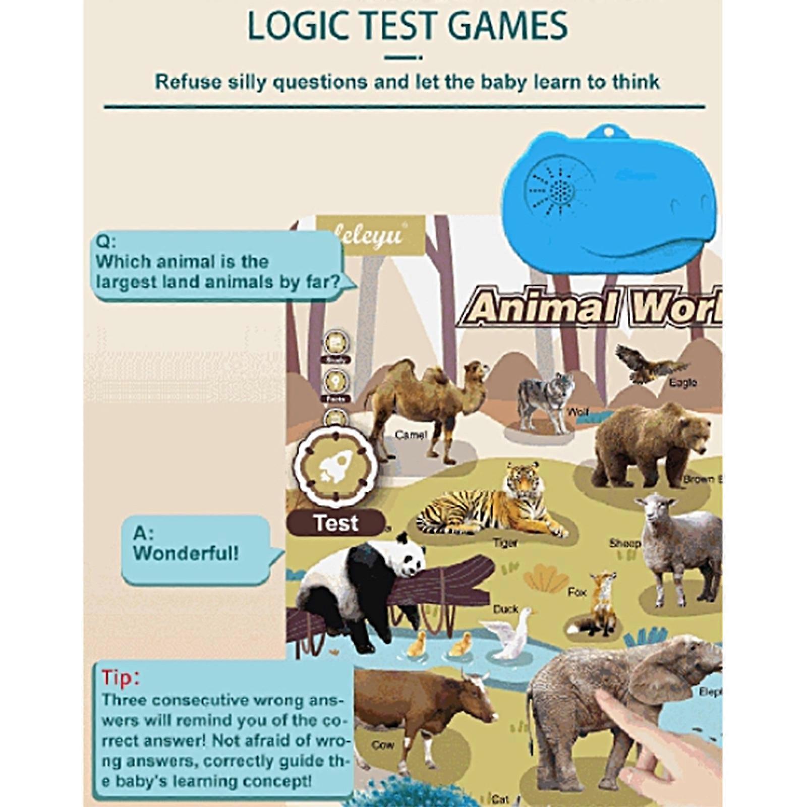 Electronic Interactive Wall Chart for Children Promotes Language ...
