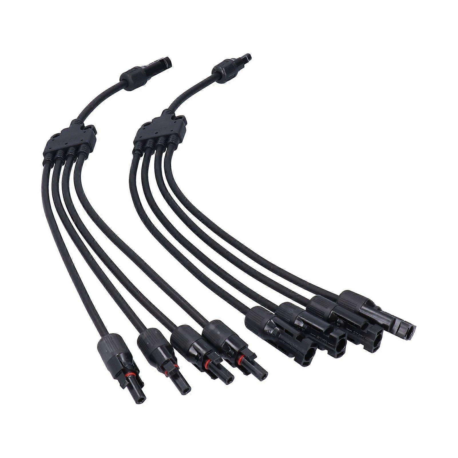 Solar Panel Connector 4 Branch Y Parallel Connector Solar Panel ...