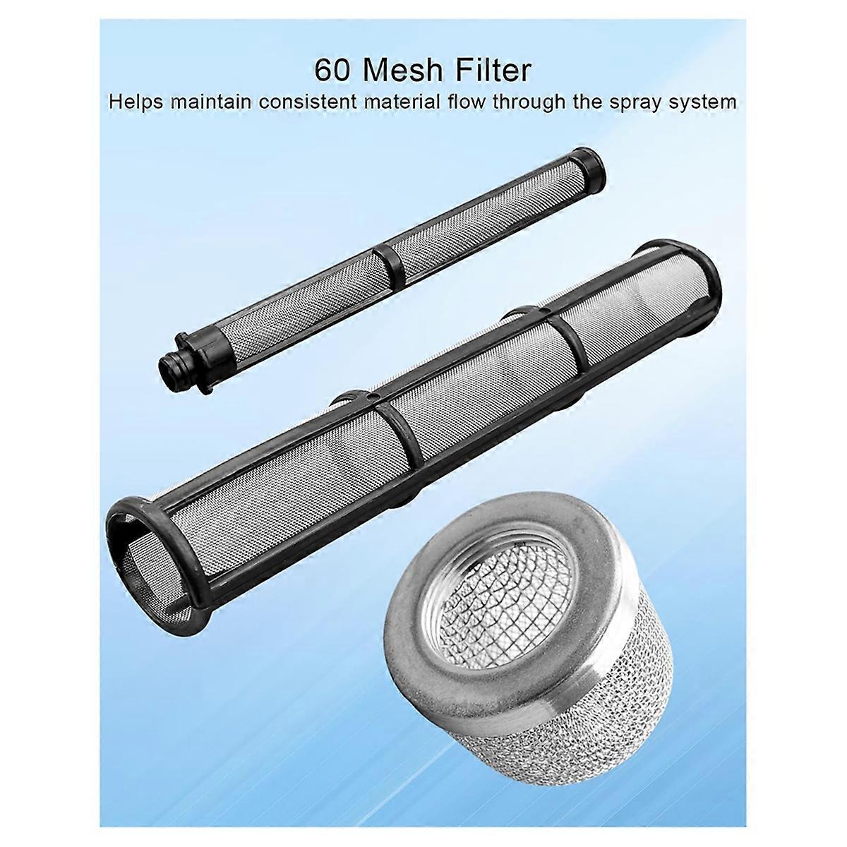Airless Filter Screen Kit Suction Pipe Pump Inner Core Filter Screen ...