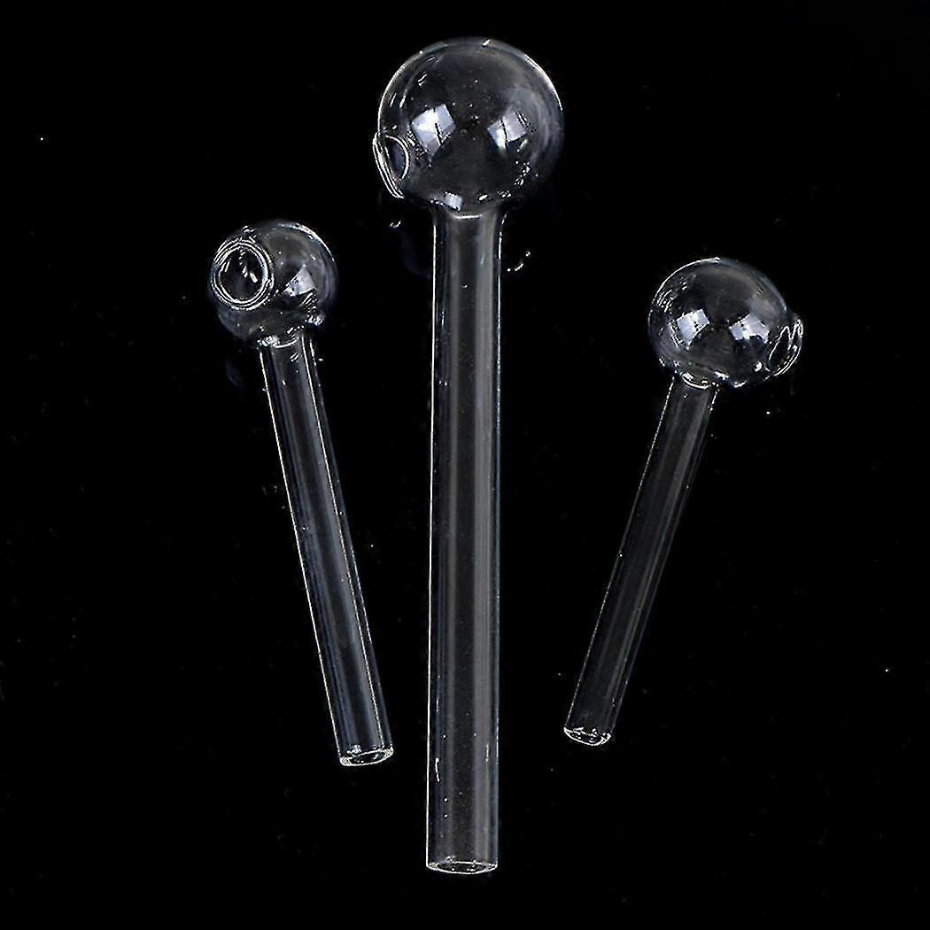 20x Portable Transparent Straw Drink Straw Pipes Glass Straws With ...