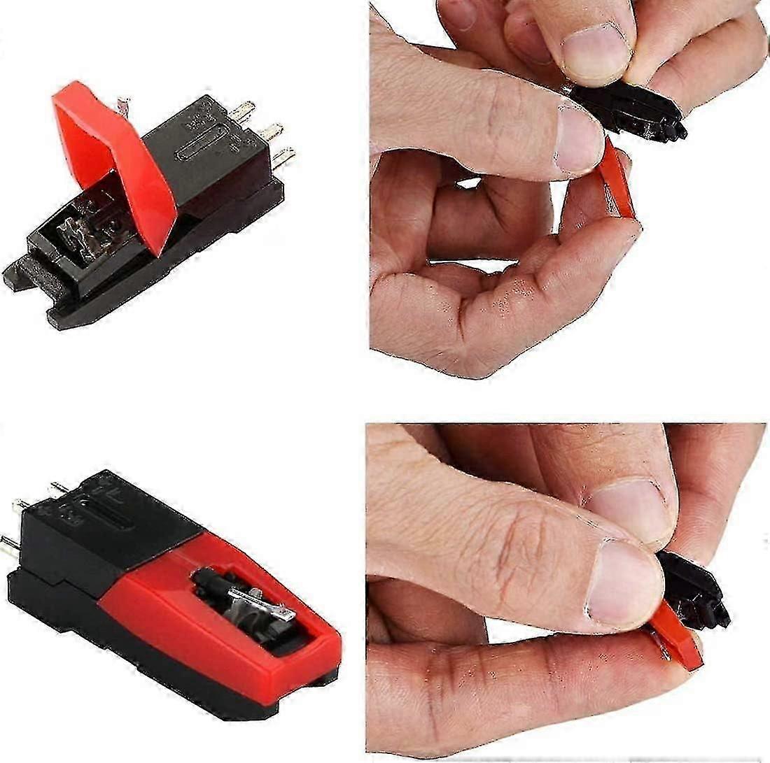 4 Pack Record Player Stylus Replacement Stylus Turntable Universal ...