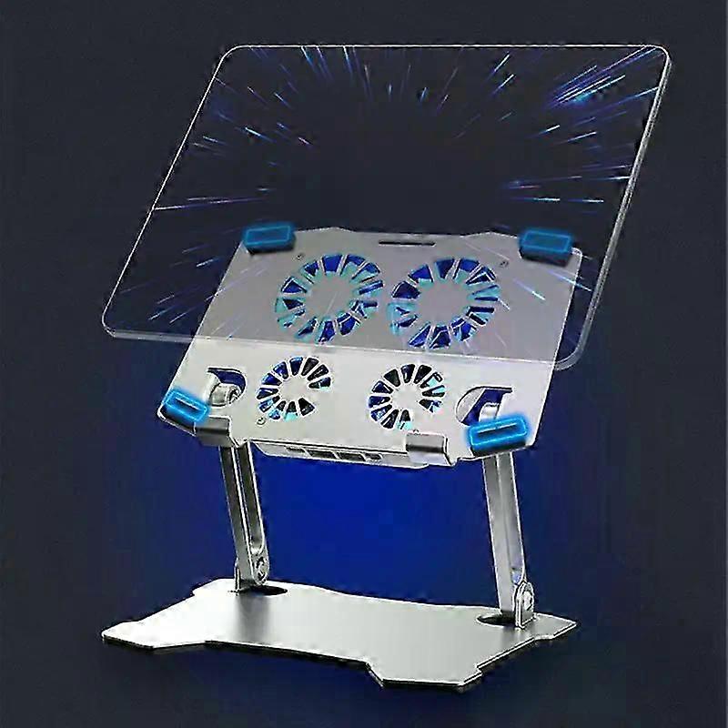 Gaming Tablet Stand With 4 Fan Adjustable Ergonomic Low Noise Free Lift ...
